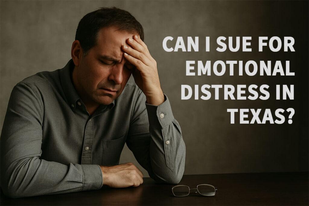 How Much Can I Sue for Emotional Distress in Texas? - Genthe Law Firm, P.C.